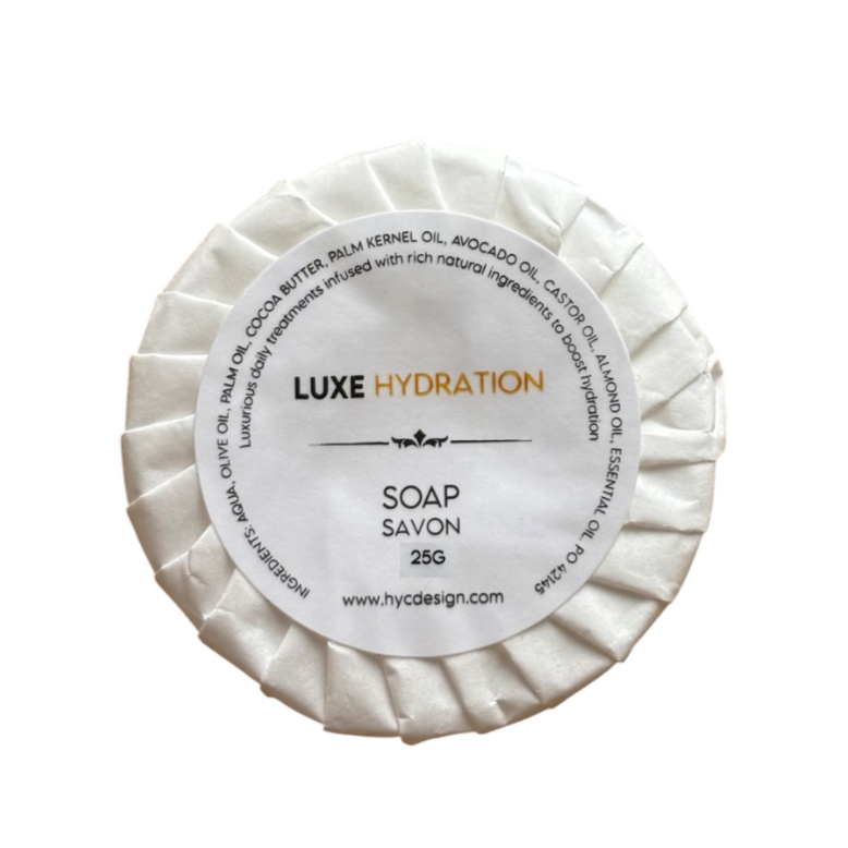 Luxe Soap 25g Canadian Hotel Supplies luxe-soap-25g-canadian-hotel-supplies